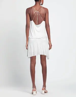 Isabel Marant Étoile Solid Color Sleeveless Square Neck Dress