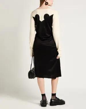 MAISON MARGIELA Color-block Knit Dress