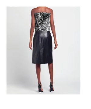 Isabel Marant Étoile Bandeau Top With Sequins And Deep Neckline