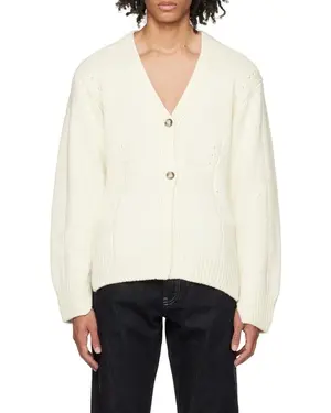 Helmut Lang V-neck Tailored Cardigan