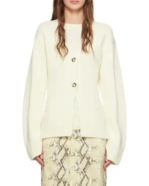 Helmut Lang V-neck Tailored Cardigan