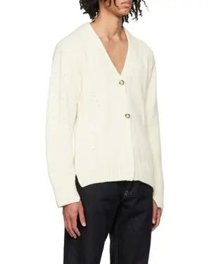 Helmut Lang V-neck Tailored Cardigan