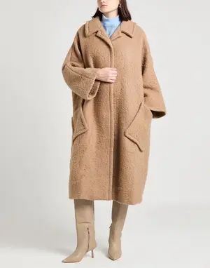 MAISON MARGIELA Single-breasted Textured Coat