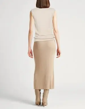 Sportmax Solid Color Sleeveless Knit Top