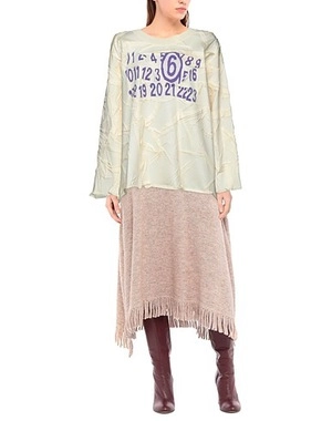MAISON MARGIELA Two-color Knitted Long-sleeved Top