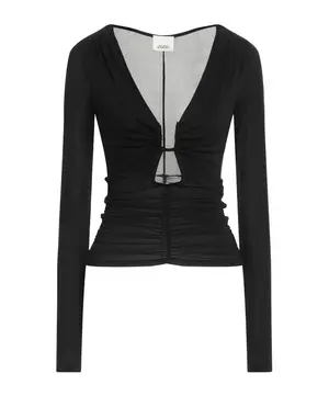Isabel Marant Étoile Deep V-neck Long Sleeve Top