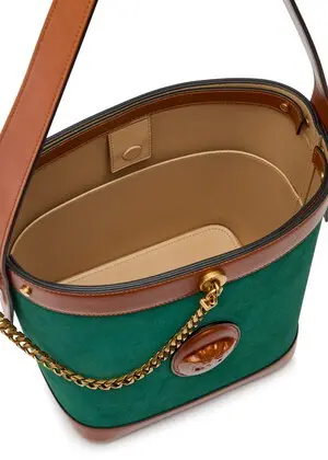 Versace Chain Bucket Bag