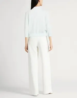 Tory Burch Solid Color Lightweight Knit Sweater