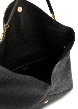 Saint Laurent Envelope Grained Leather Pouch