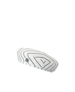 MAISON MICHEL New Billy Logo Plaque Beret