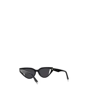 Fendi Black Cat Eye Frame Sunglasses
