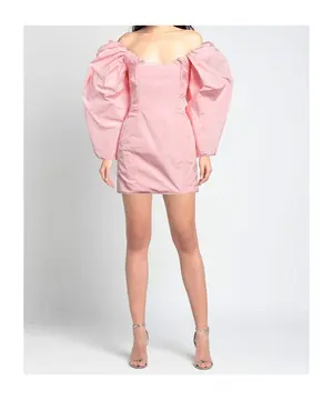Jacquemus Off-the-shoulder Puff Sleeve Dress