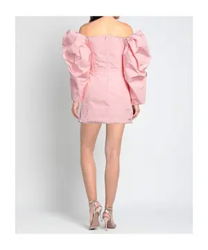 Jacquemus Off-the-shoulder Puff Sleeve Dress