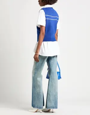 MAISON MARGIELA Sleeveless Wool V-neck Knit Sweater