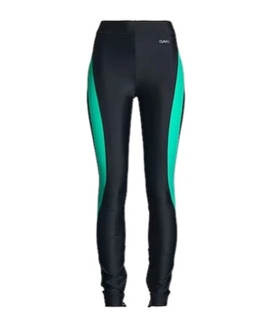 GANNI High-waisted Stretch Sports Pants - Black