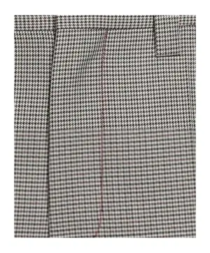Marni Houndstooth Flannel Tailored Trousers