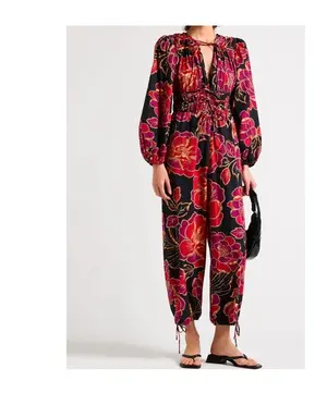 Farm Rio Floral Jumpsuit