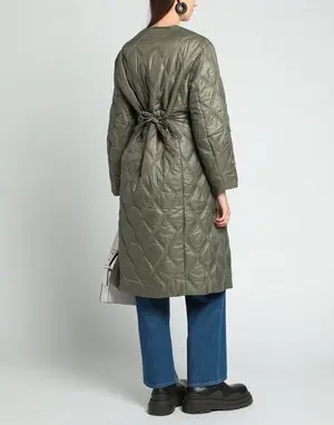 GANNI Quilted Shell Coat
