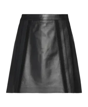 Chloé Suede Flared Skirt