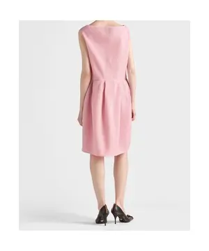 Prada Wool Knit Dress With Bow