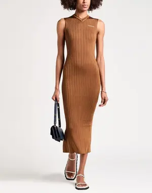 Marni Knitted Sleeveless V-neck Dress