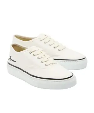 Jacquemus Les Fefe Logo-embroidered Canvas Sneakers
