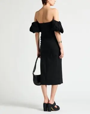 Isabel Marant Étoile Solid Color Short Sleeve Dress
