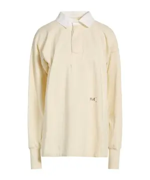 MAISON MARGIELA Plain Colour Polo Shirt - Nude