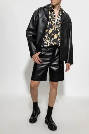 Nanushka Jari Graphic Printed Button-up Shirt