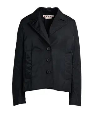 Marni Solid Color Long-sleeve Coat - Black
