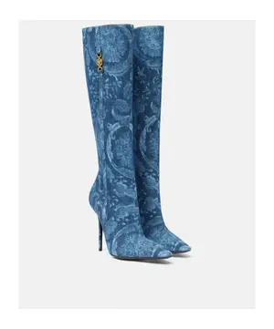 Versace Barocco Medusa '95 Knee-high Boots