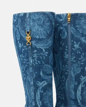 Versace Barocco Medusa '95 Knee-high Boots