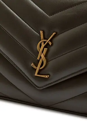 Saint Laurent Loulou Medium Quilted Leather Shoulder Bag