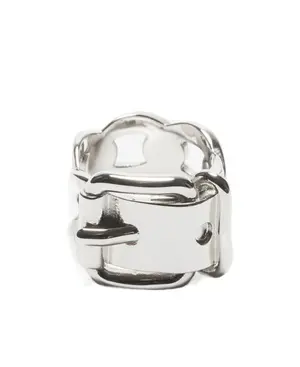 Acne Studios Buckle Ring - Silver