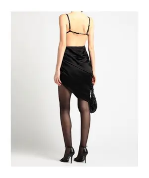Jacquemus Asymmetrical Ruched Mini Dress