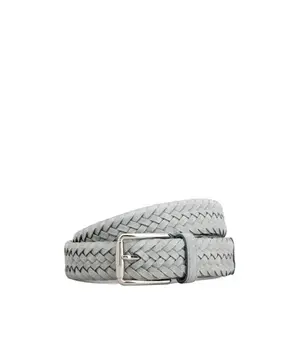 TOD'S Woven Belt - Gray