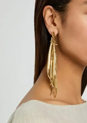 Jacquemus Les Bouclés Haricots Drop Earrings