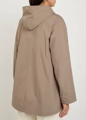 Herno Hooded Brushed Shell Jacket