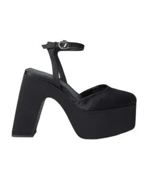 Coperni Bridge Platform Round-toe Pumps With Ankle Strap