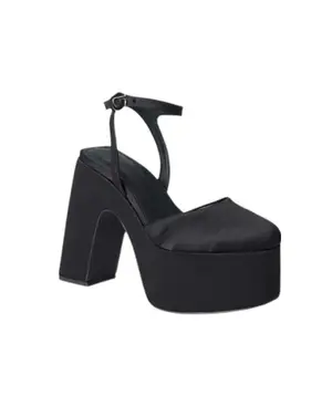 Coperni Bridge Platform Round-toe Pumps With Ankle Strap