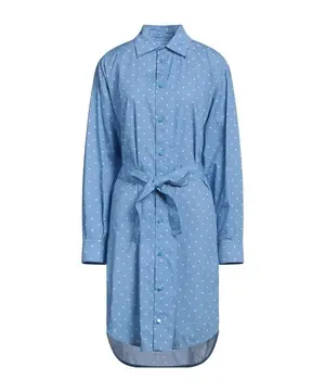 Marni Polka Dot Belted Shirt Dress