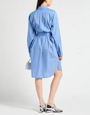 Marni Polka Dot Belted Shirt Dress