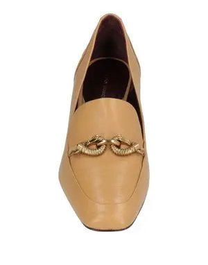 Tory Burch Square-toe Loafers With Embellishment