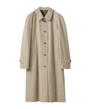 Miu Miu Reversible Single-breasted Twill And Houndstooth Check Trench Coat - Limestone/camel