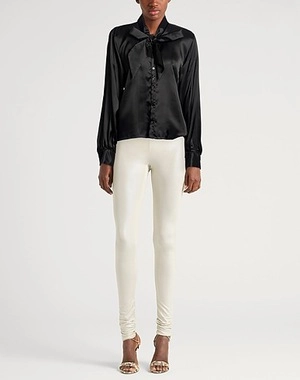MAISON MARGIELA Solid-color Satin Shirt