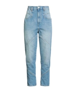 Isabel Marant Étoile Tapered Denim Trousers - Blue