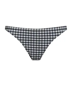 Tory Burch Two-tone Plaid Bikini Bottom