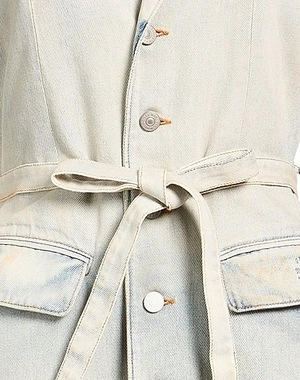 MAISON MARGIELA Denim Trench Coat