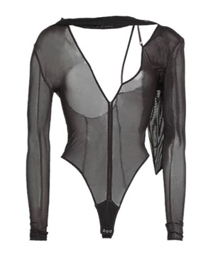 Jacquemus Bodysuits - Gray