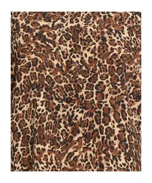 Isabel Marant Étoile Leopard Print Long Sleeve Shirt